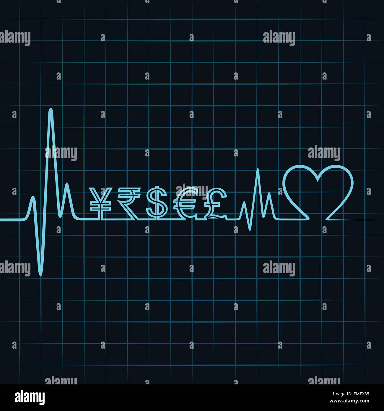 Medical currency Stock Vector Images - Alamy