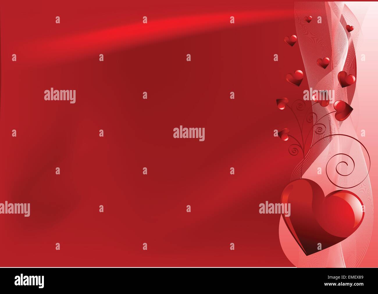 Valentine Day Background Stock Vector Image & Art - Alamy