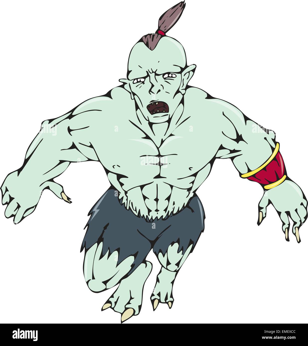 Orc evil Cut Out Stock Images & Pictures - Alamy