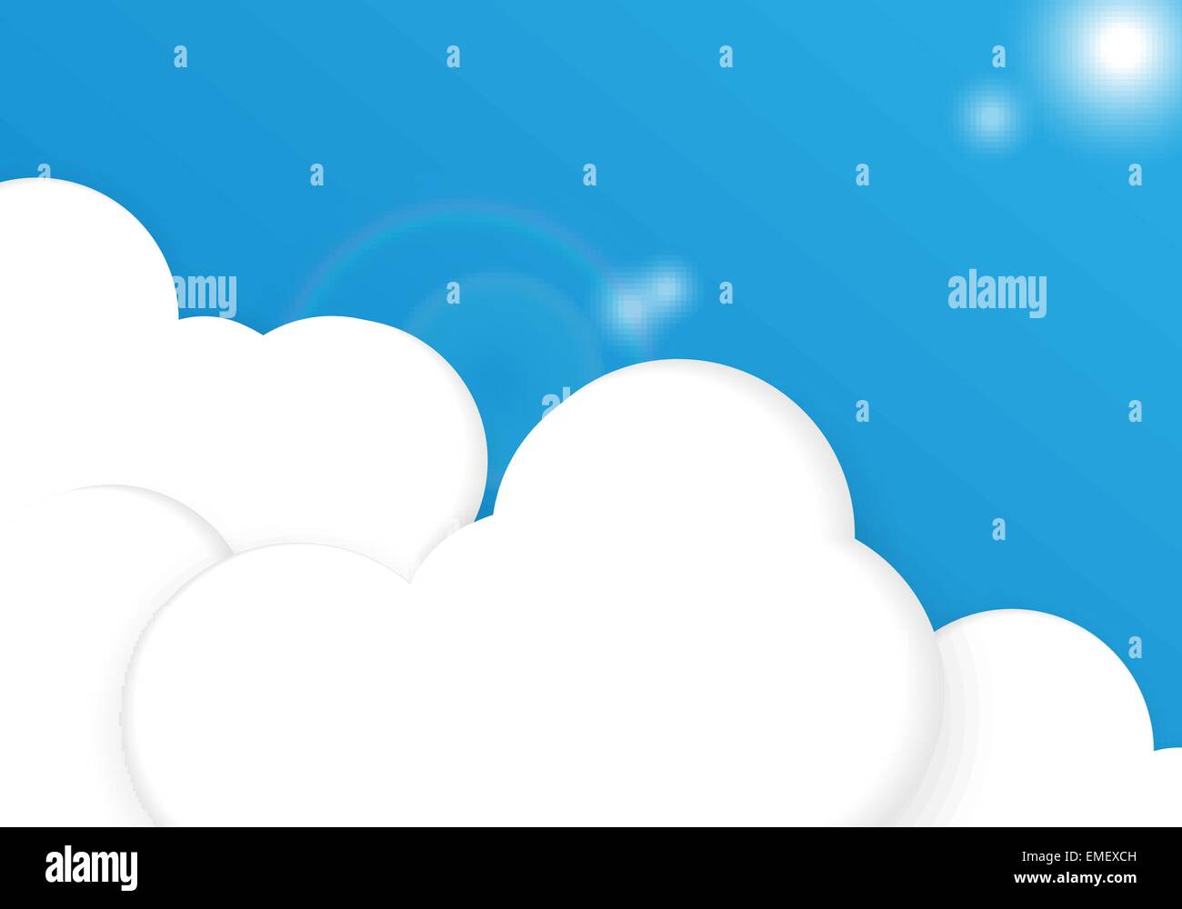 Vector sky hi-res stock photography and images - Alamy