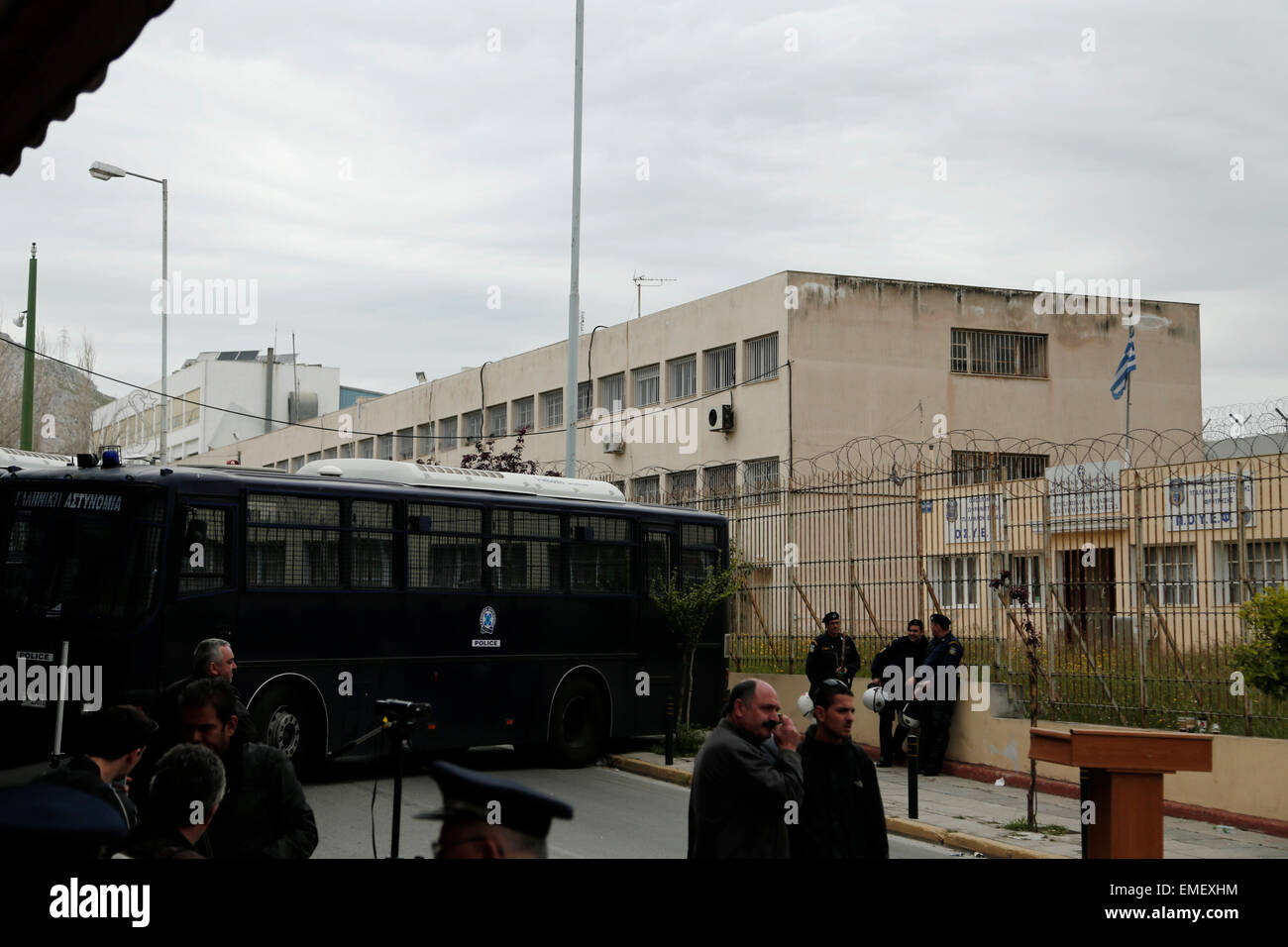 Korydallos prison hi-res stock photography and images - Alamy