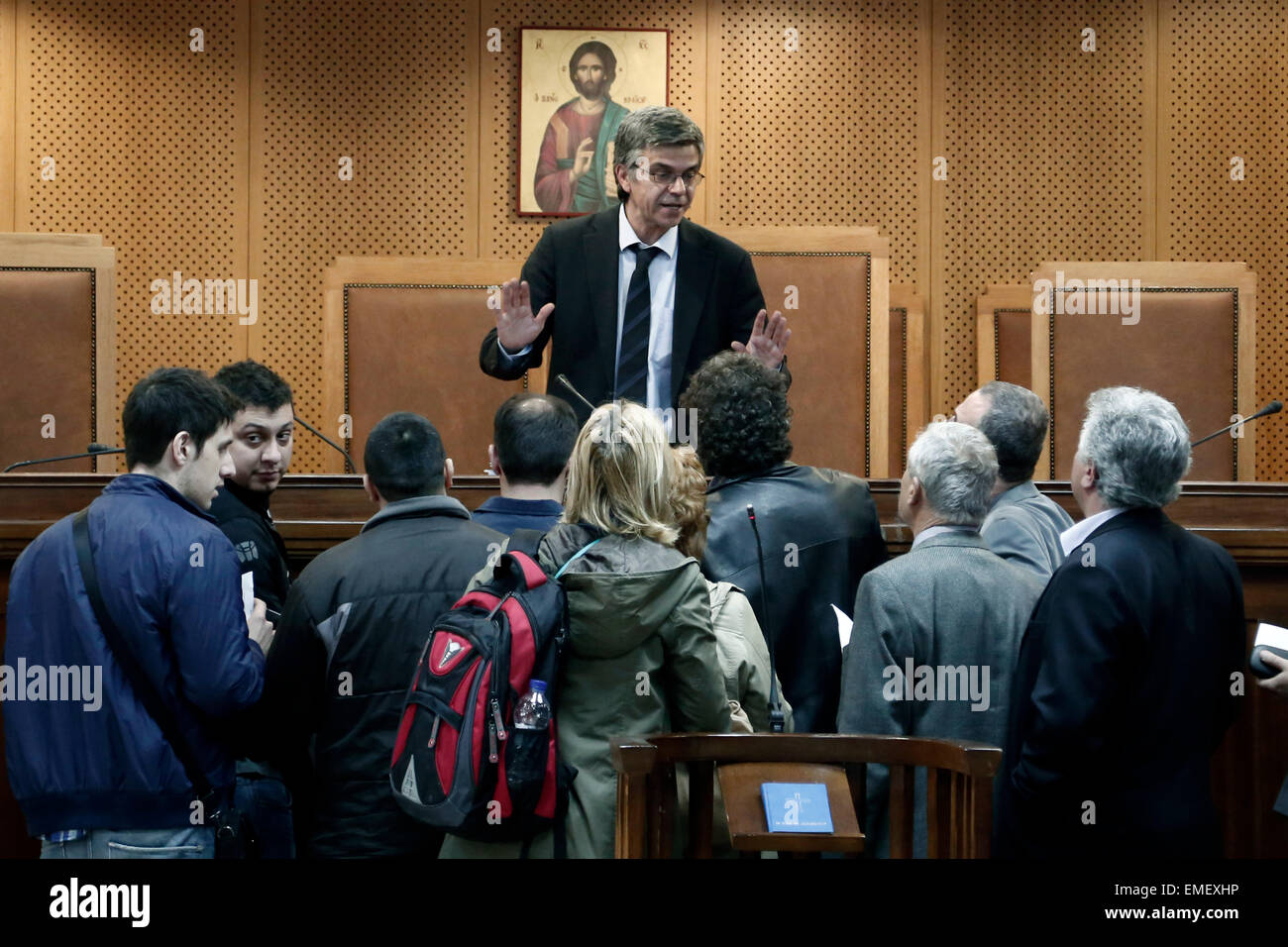 Korydallos prison hi-res stock photography and images - Alamy