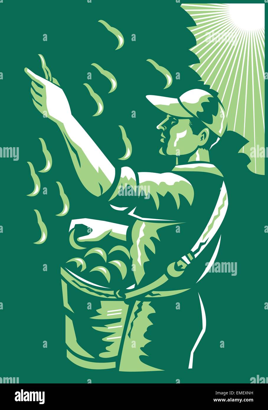 Pear picker Stock Vector Images - Alamy