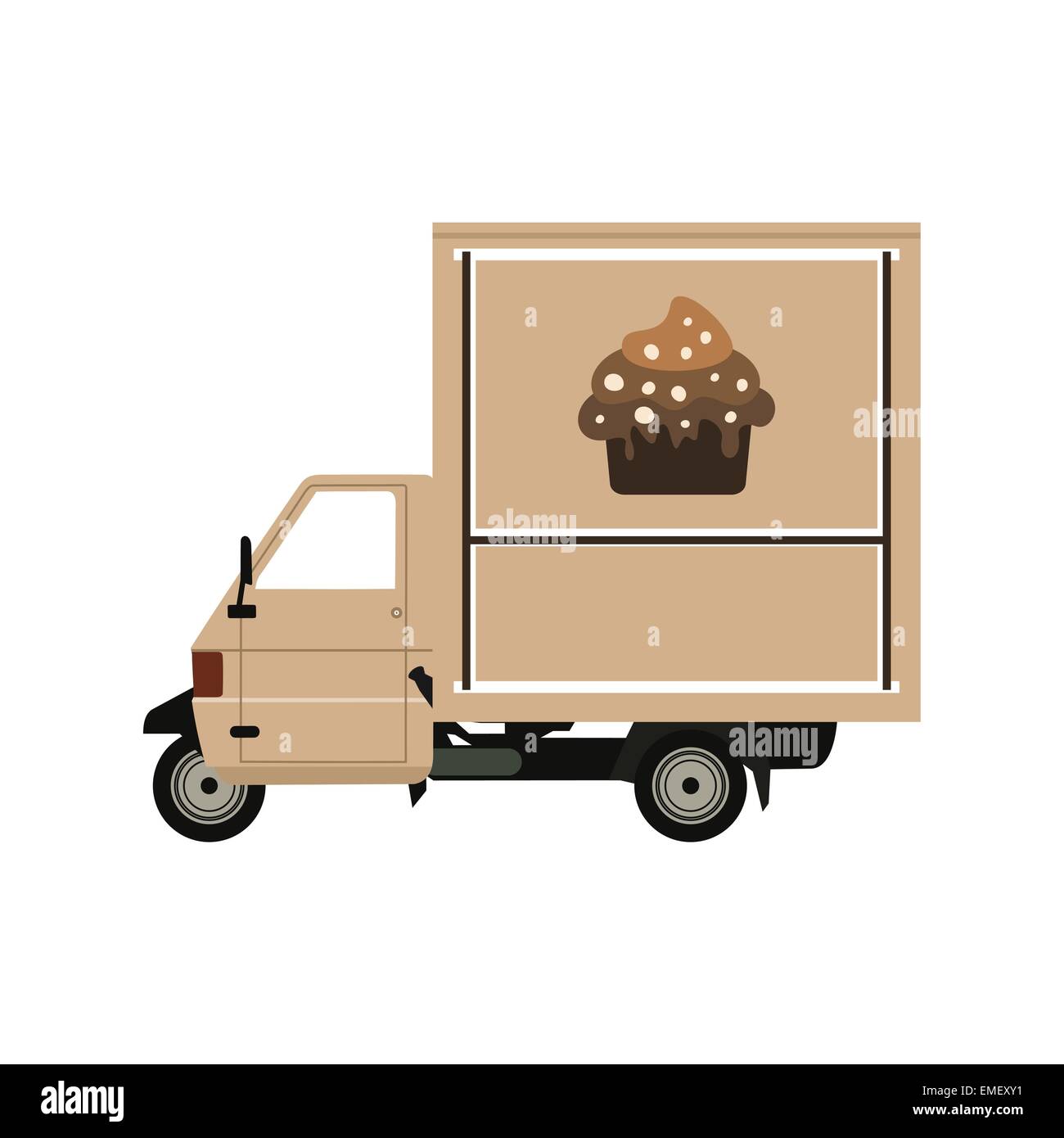 Coffee vehicle Stock Vector Images - Alamy