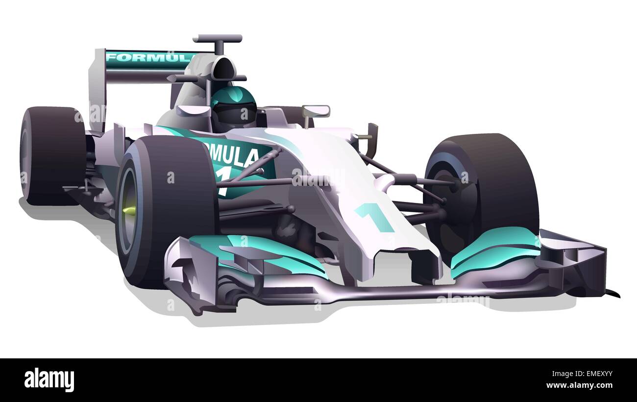 Formula one car cockpit Cut Out Stock Images & Pictures - Alamy