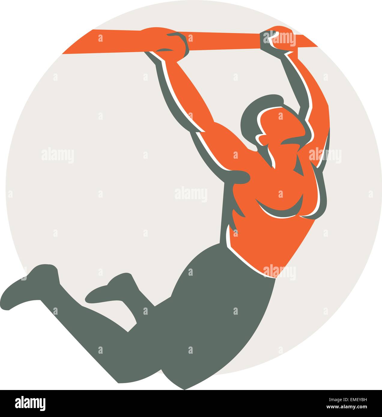 Bar muscle up Stock Vector Images - Alamy