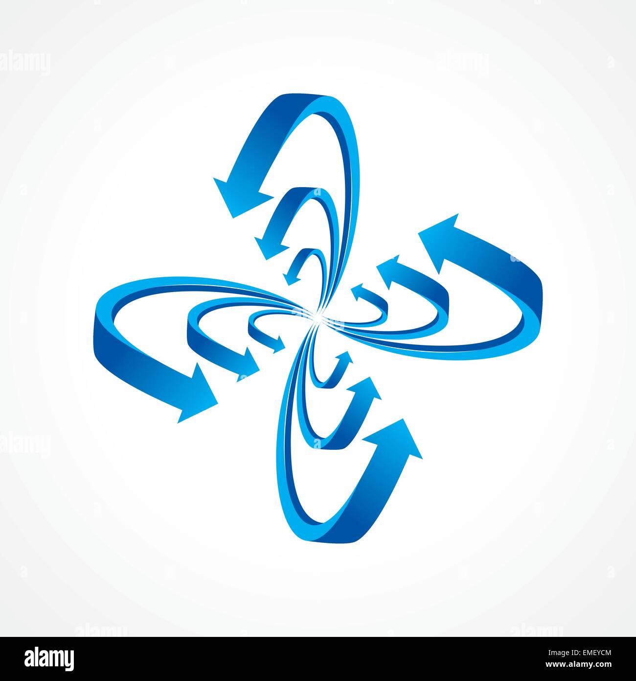 Arrow logo hi-res stock photography and images - Alamy