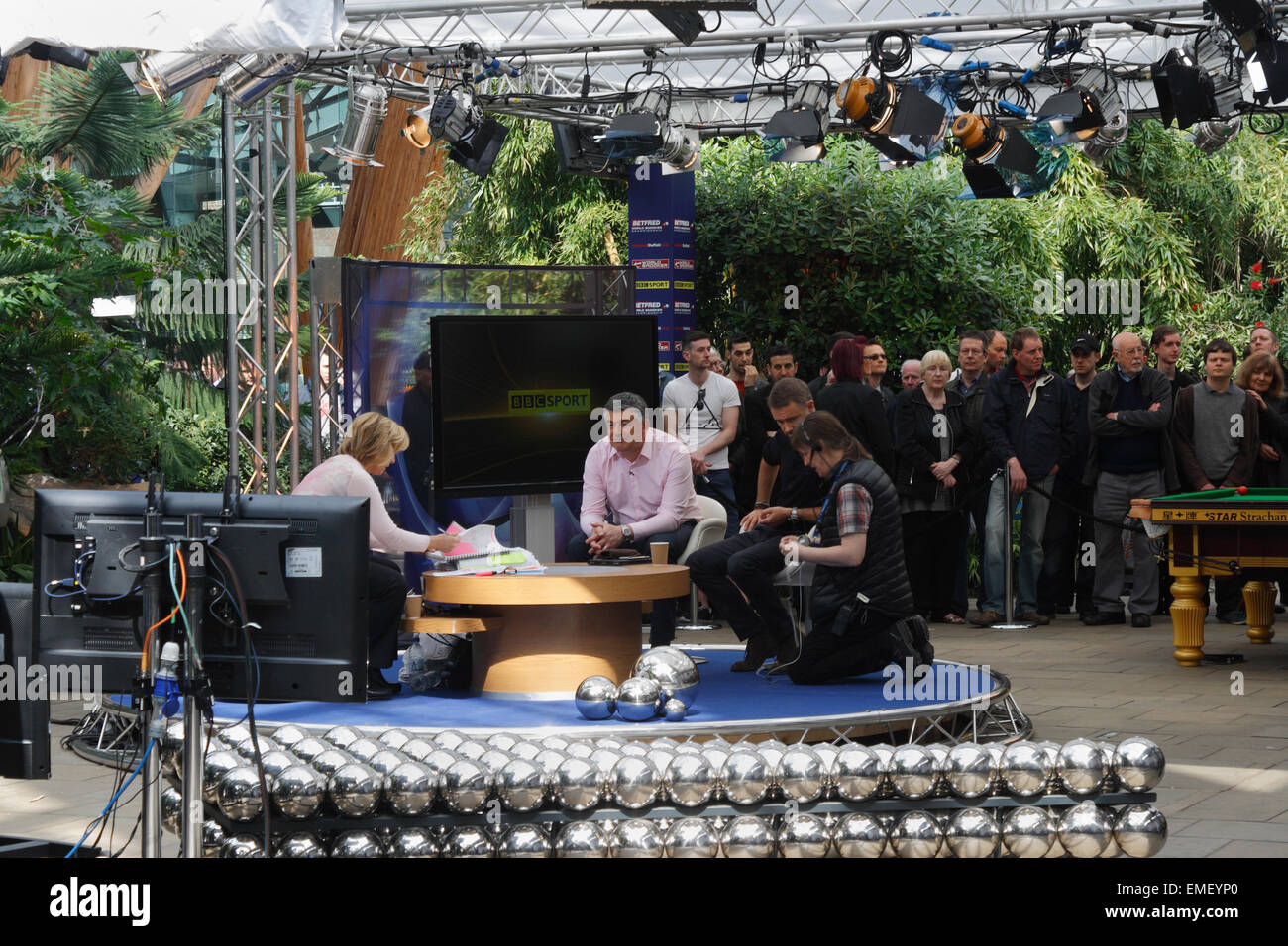 Sheffield Winter Garden, World Championship Snooker, BBC Sports ...