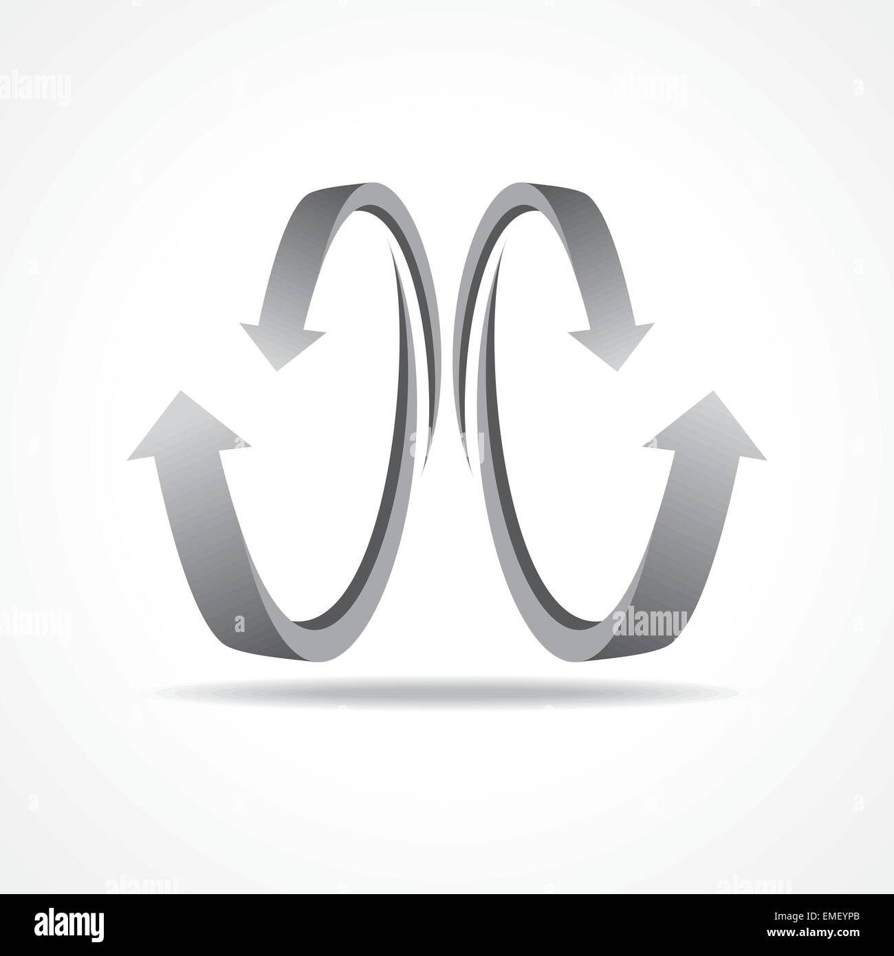 Arrow logo hi-res stock photography and images - Alamy