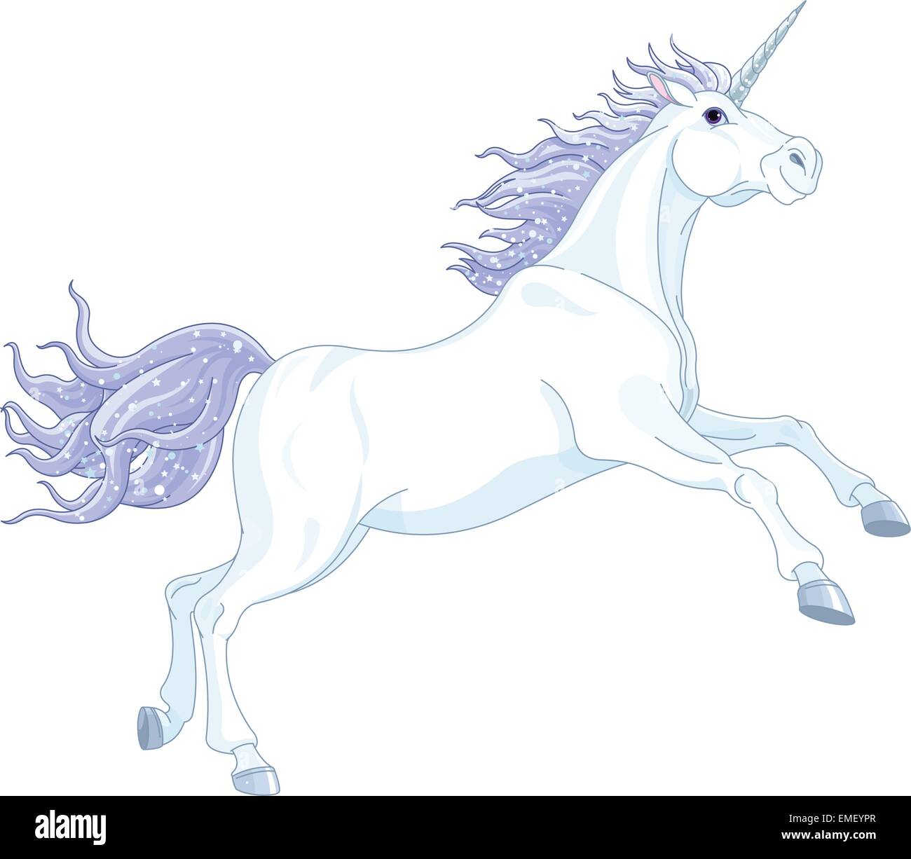 Unicorn mystery animal fantasy Stock Vector Images - Alamy