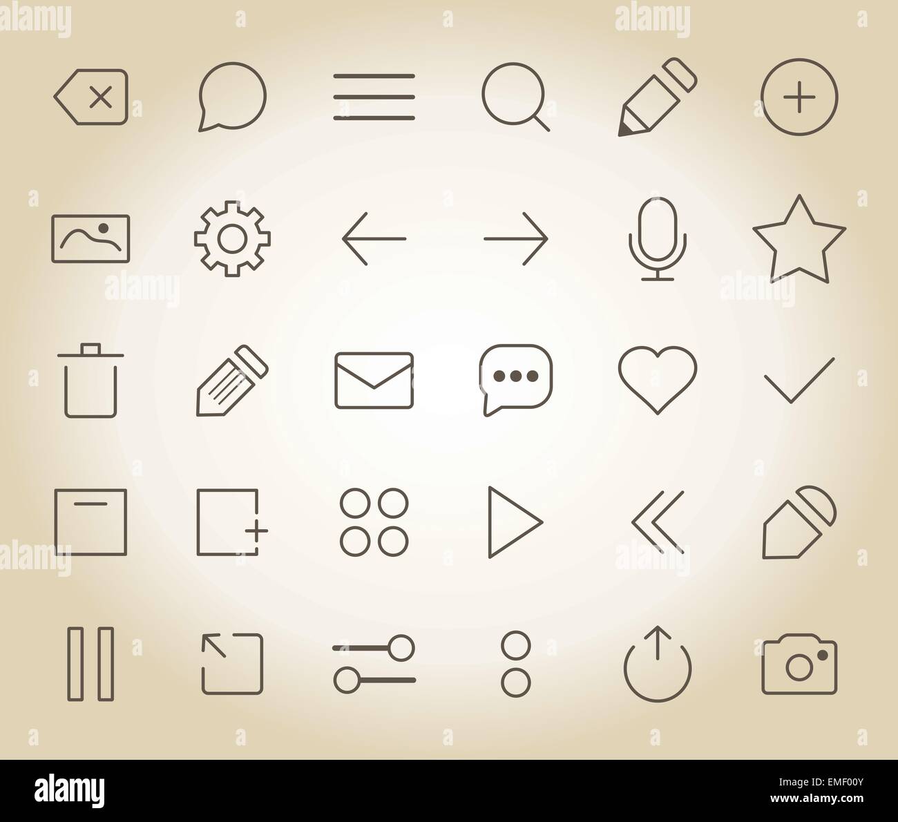 Web outline icon2 Stock Vector Image & Art - Alamy