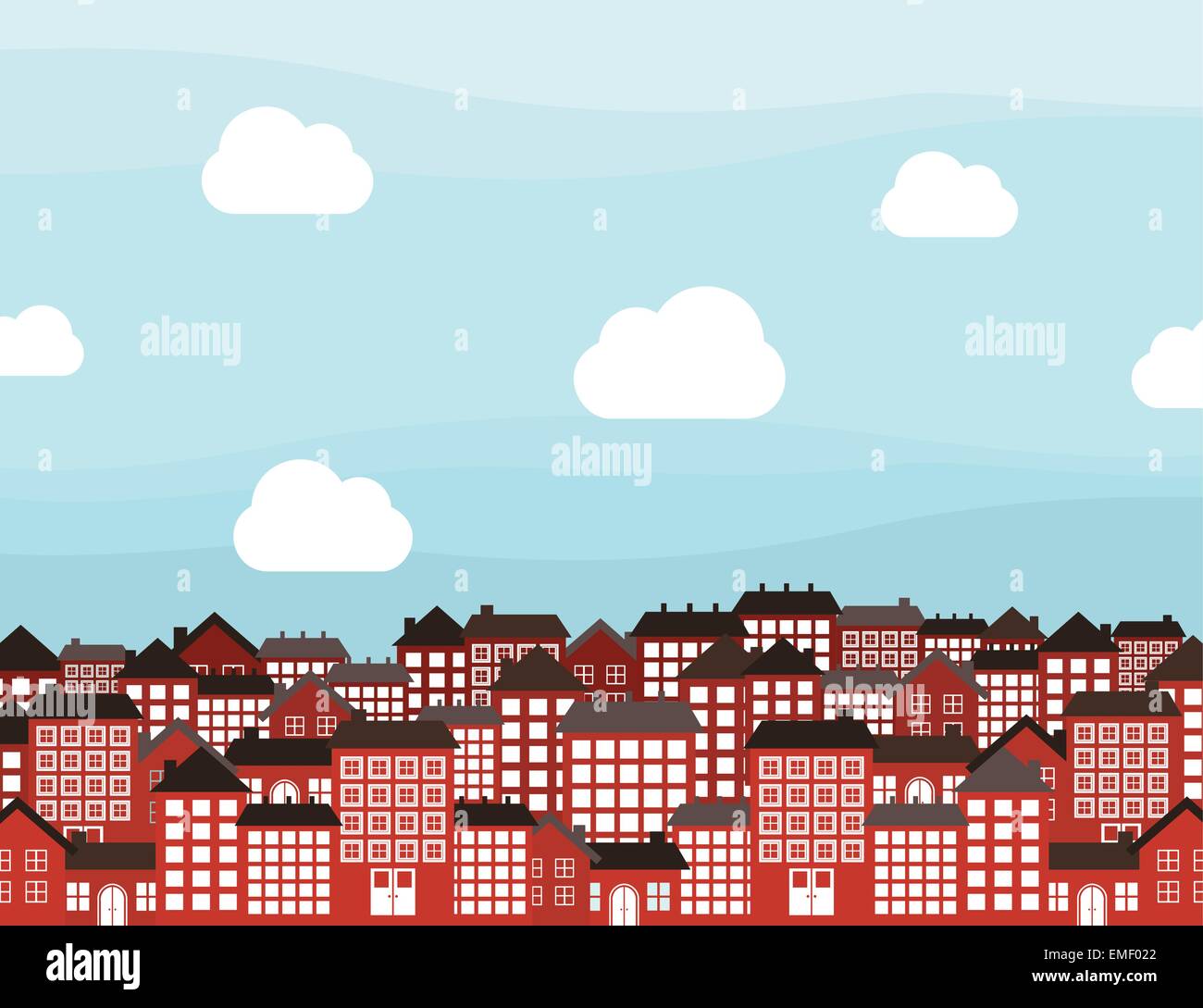 City wall architecture Stock Vector Images - Alamy