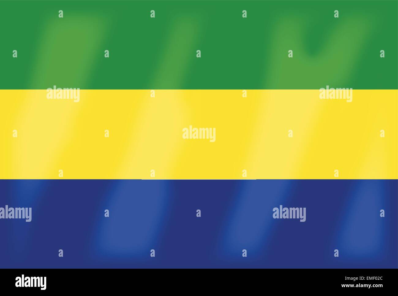 Gabon flag hi-res stock photography and images - Alamy