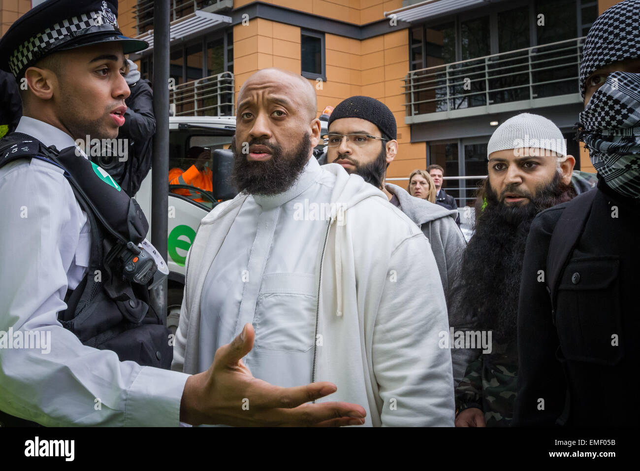 FILE IMAGES: London, UK. April, 2014. File Images: Islamist Asif Malik ...