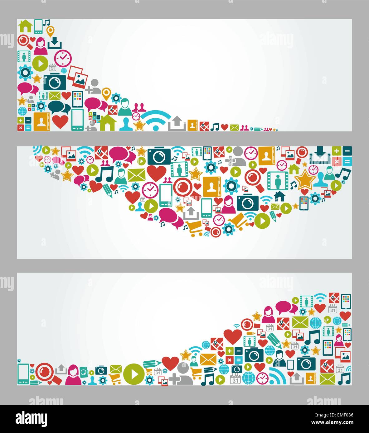 Photo banners Stock Vector Images - Alamy