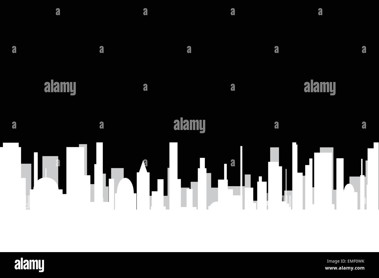 Sprawling cityscape Stock Vector Images - Alamy