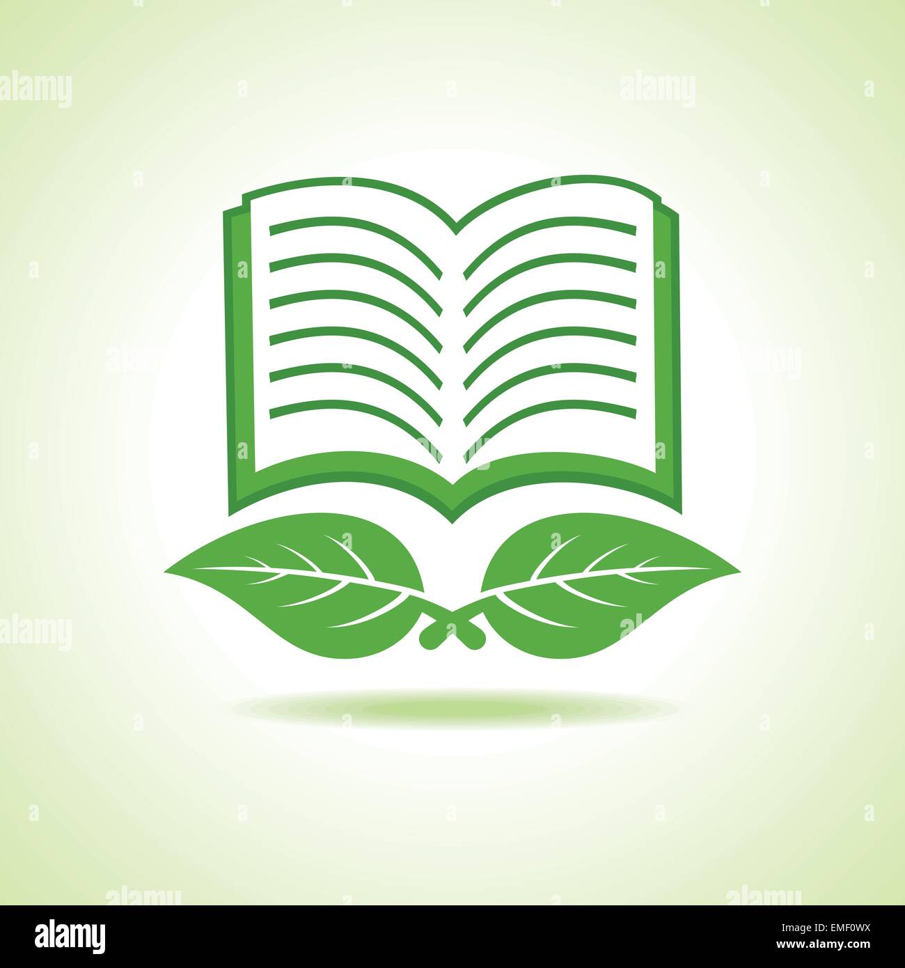 Vector illustration of eco book icon Stock Vector Image & Art - Alamy