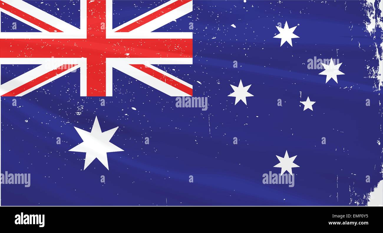 Australian flag Stock Vector Images - Alamy