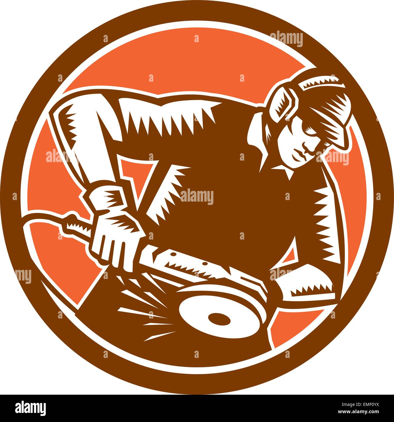 Skilled metalworker Stock Vector Images - Alamy