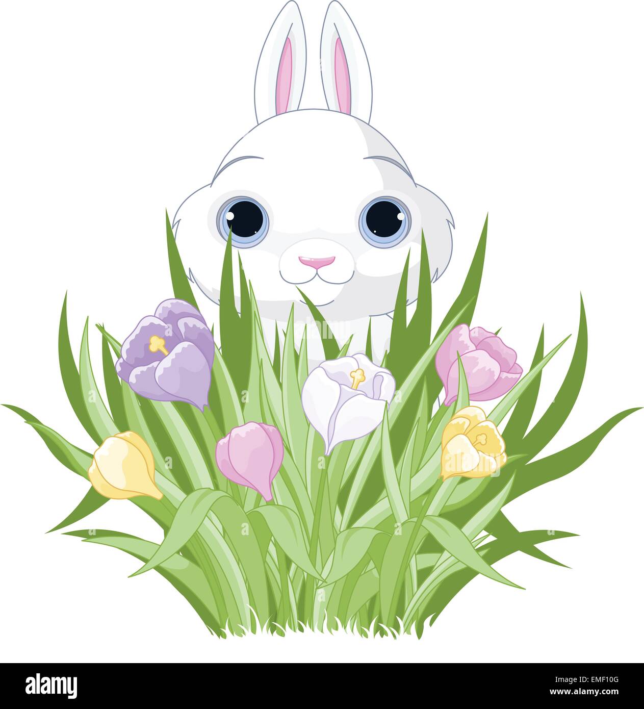 Cute easter bunny hi-res stock photography and images - Alamy