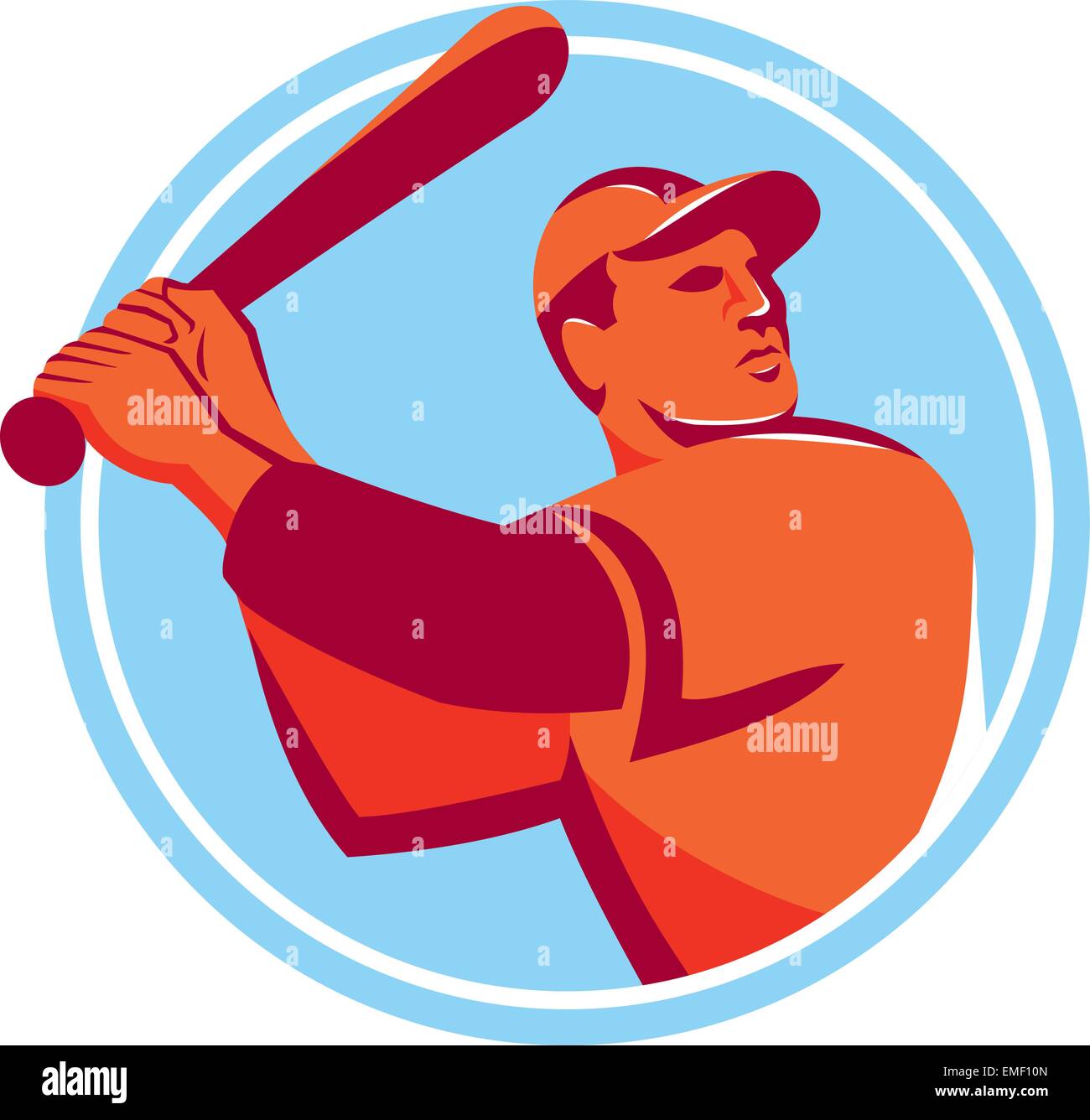Batter up Stock Vector Images - Alamy