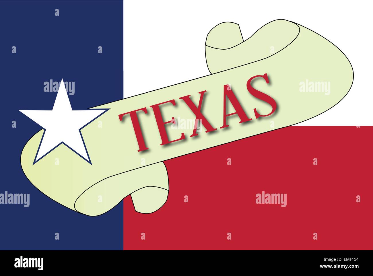 Texas paper Stock Vector Images - Alamy