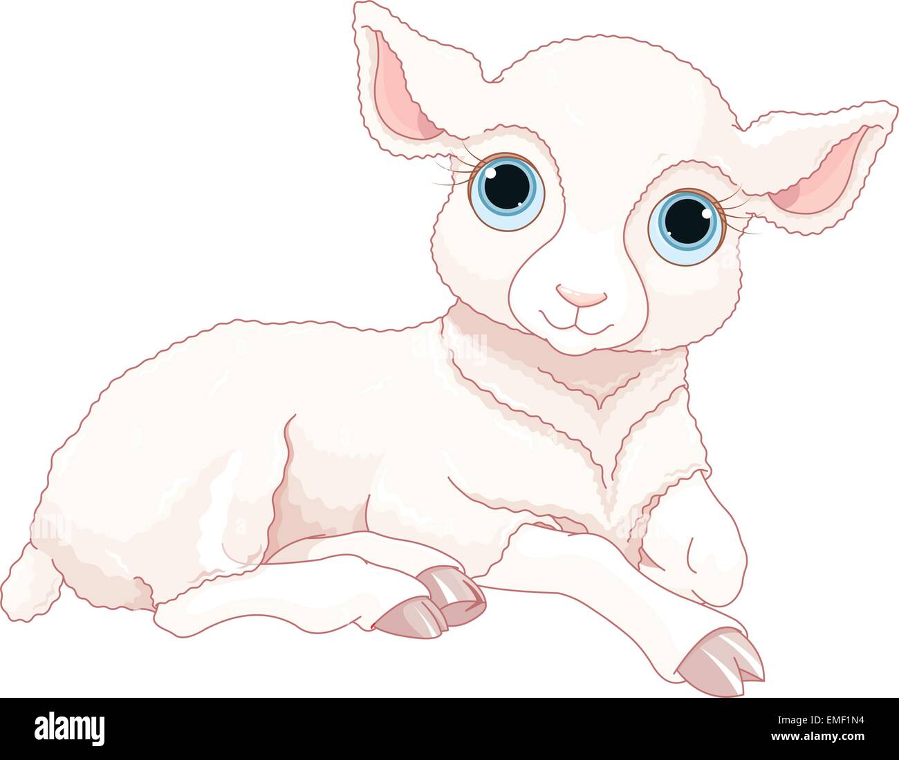 Cute small newborn baby Stock Vector Images - Alamy