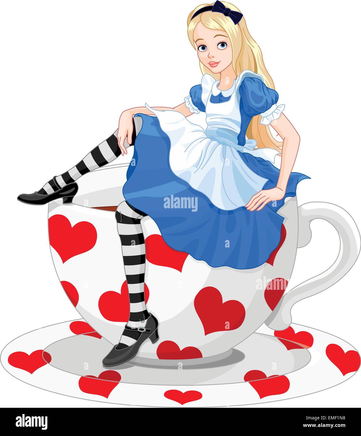 Alice Stock Vector Images - Alamy