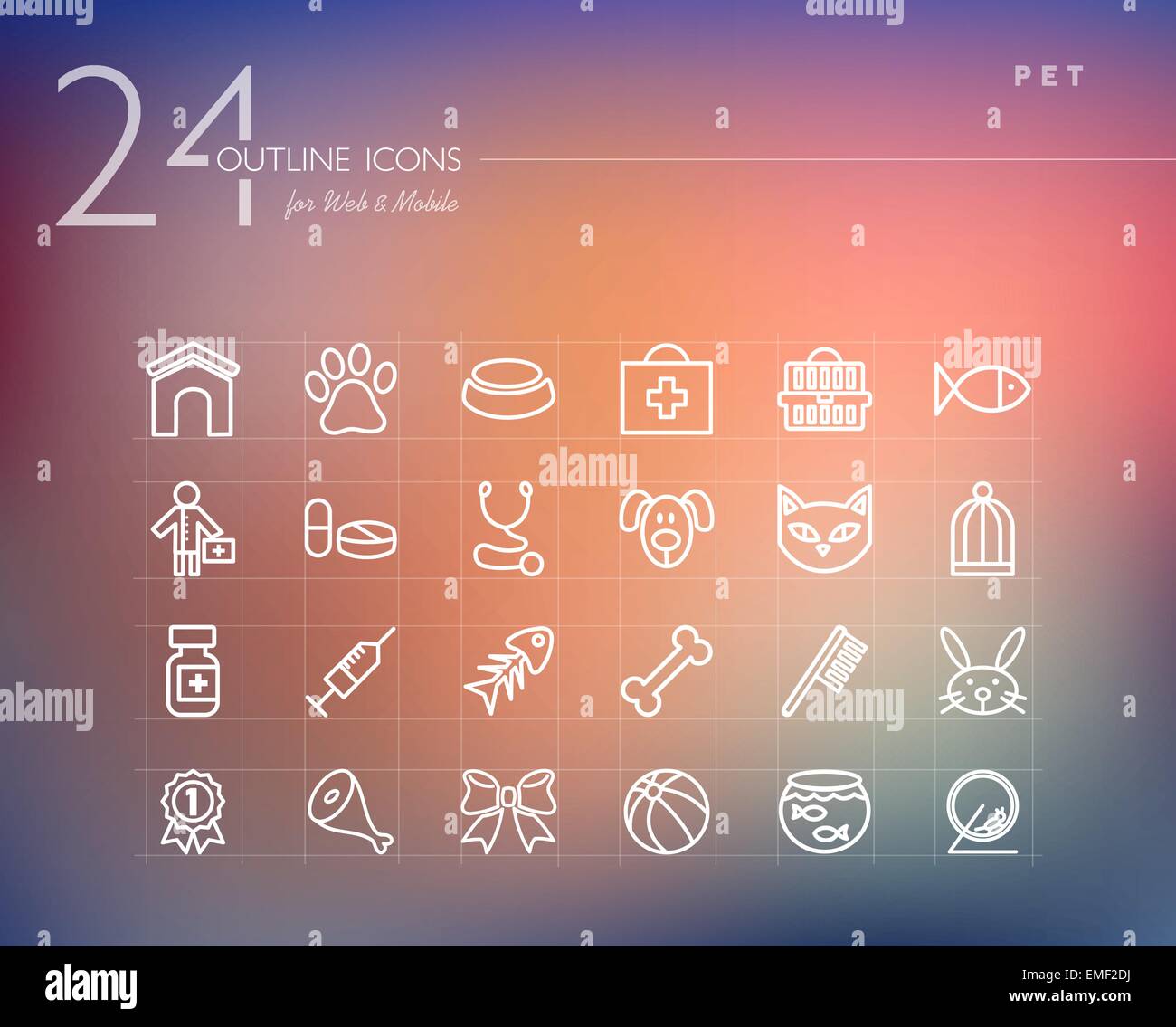 Toy icon set outline Stock Vector Images - Alamy