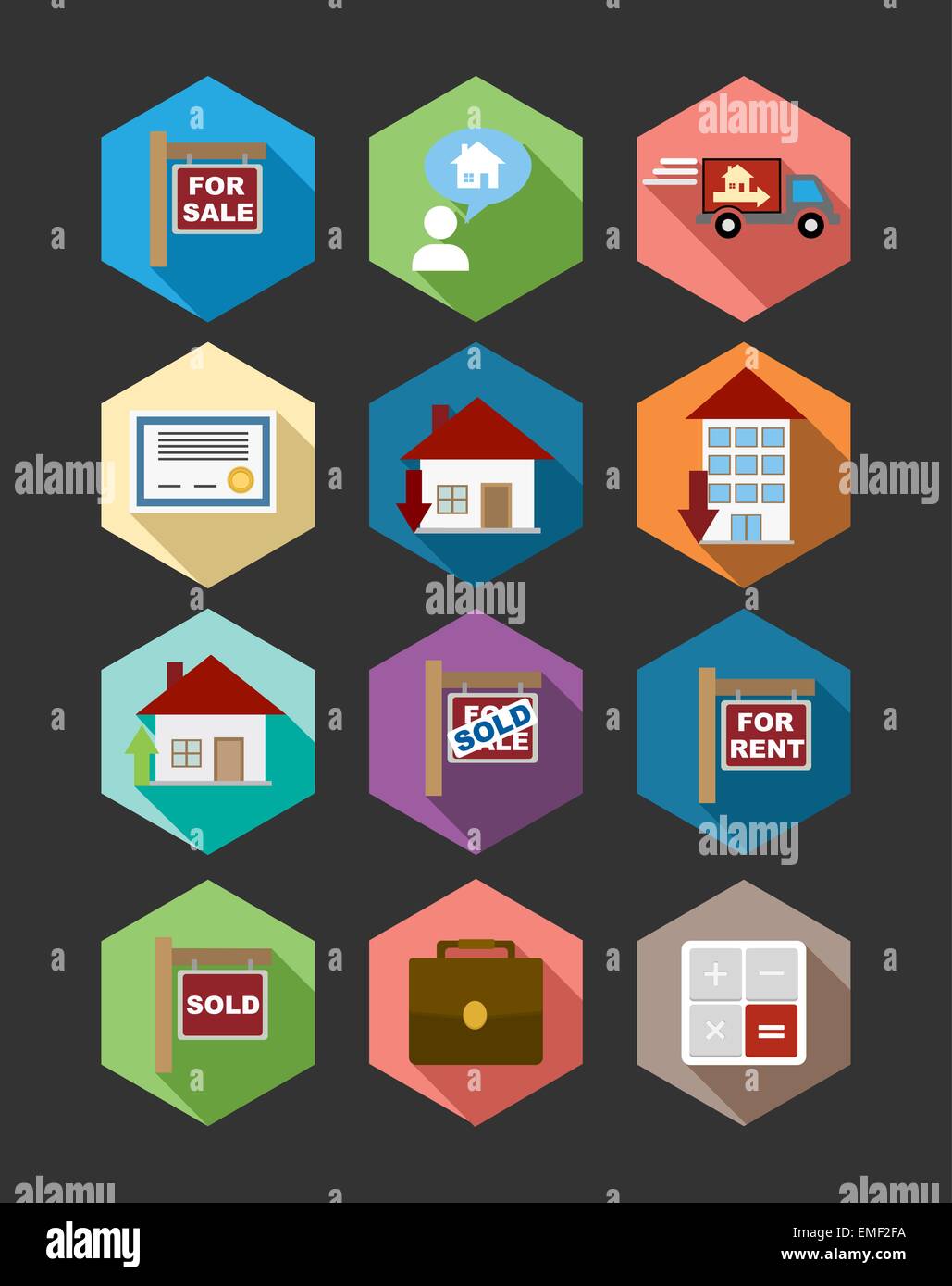 Real estate house online Stock Vector Images - Alamy