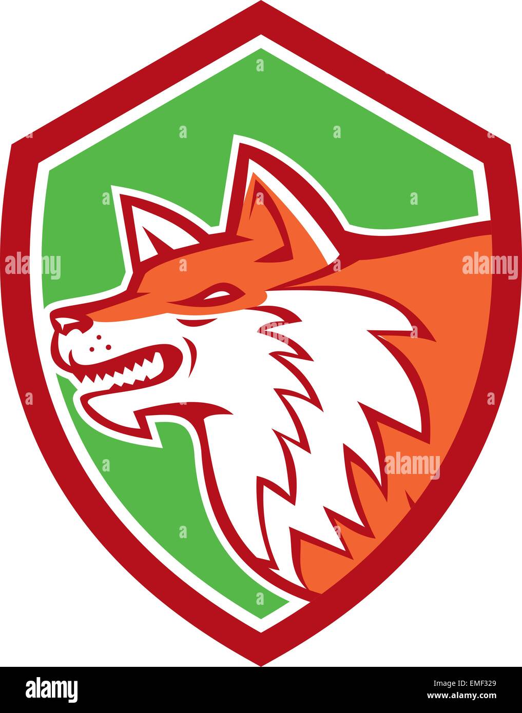 Fox side view animal Stock Vector Images - Alamy