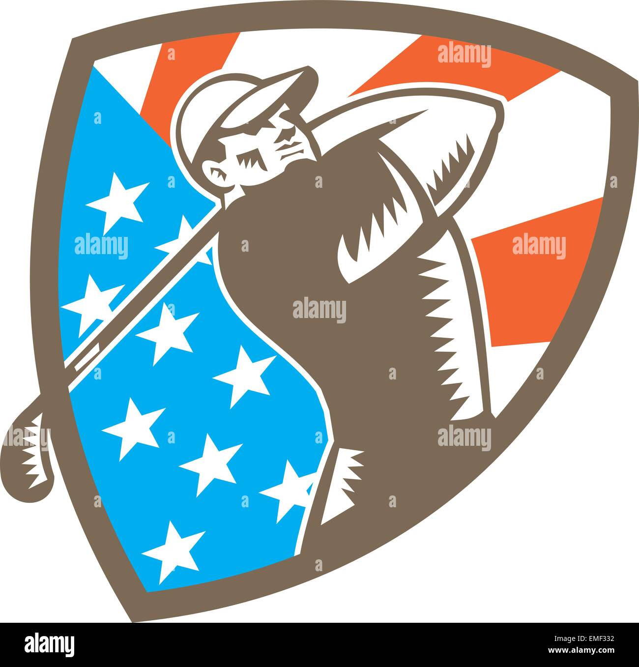 Golf states Stock Vector Images - Alamy