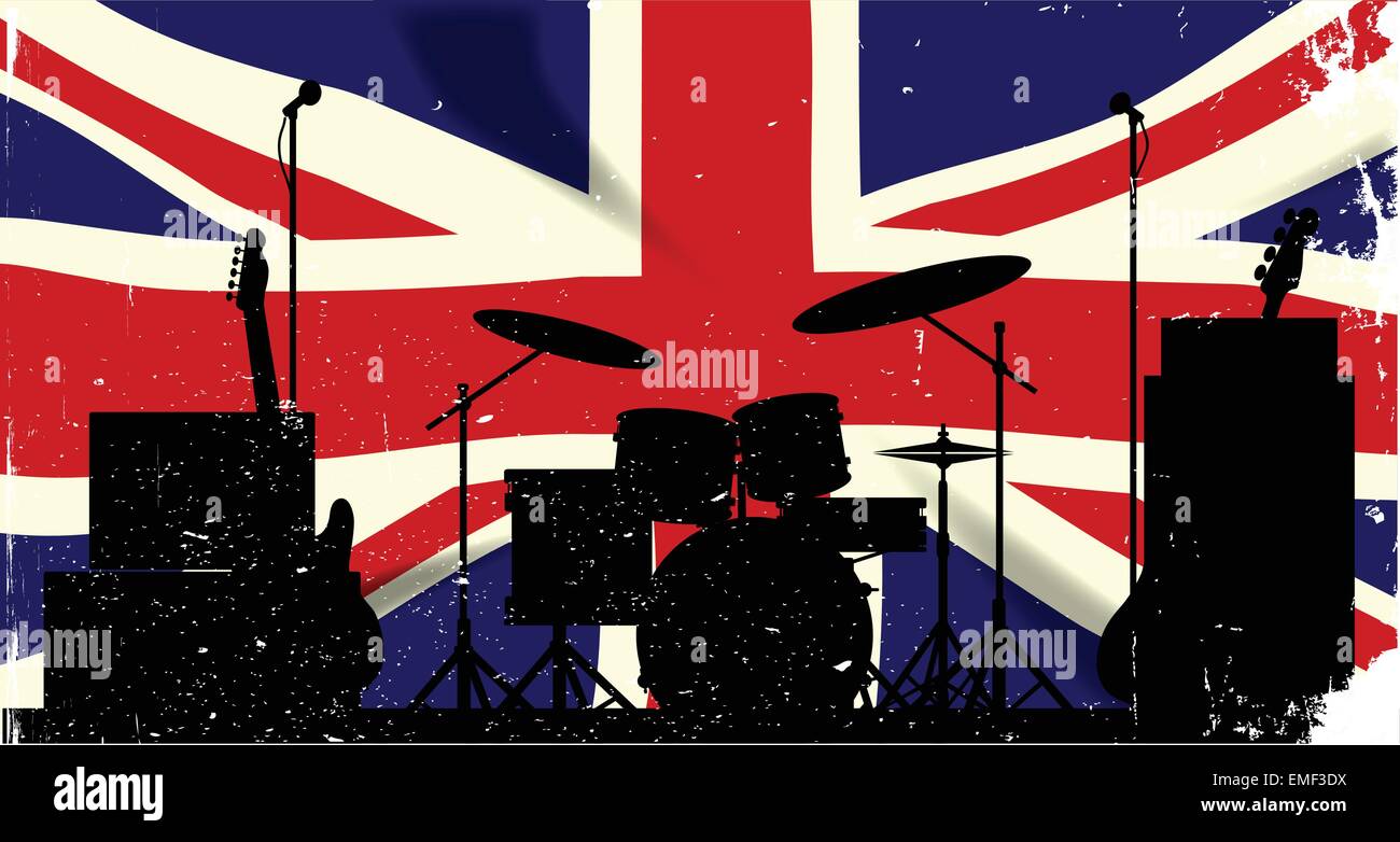 United kingdom flag musical hi-res stock photography and images - Alamy