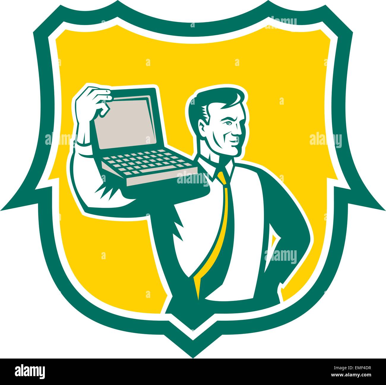 Shoulder office Stock Vector Images - Alamy