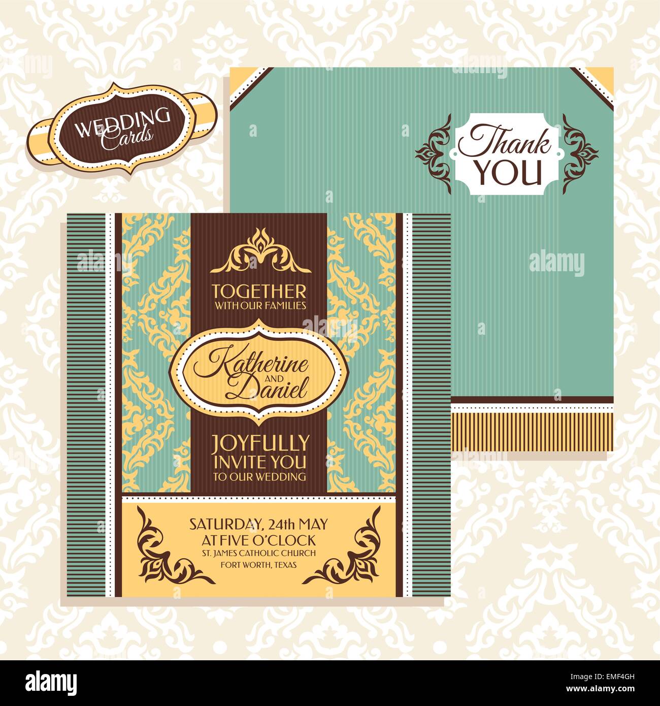 Traditional wedding ceremony floral Stock Vector Images - Alamy