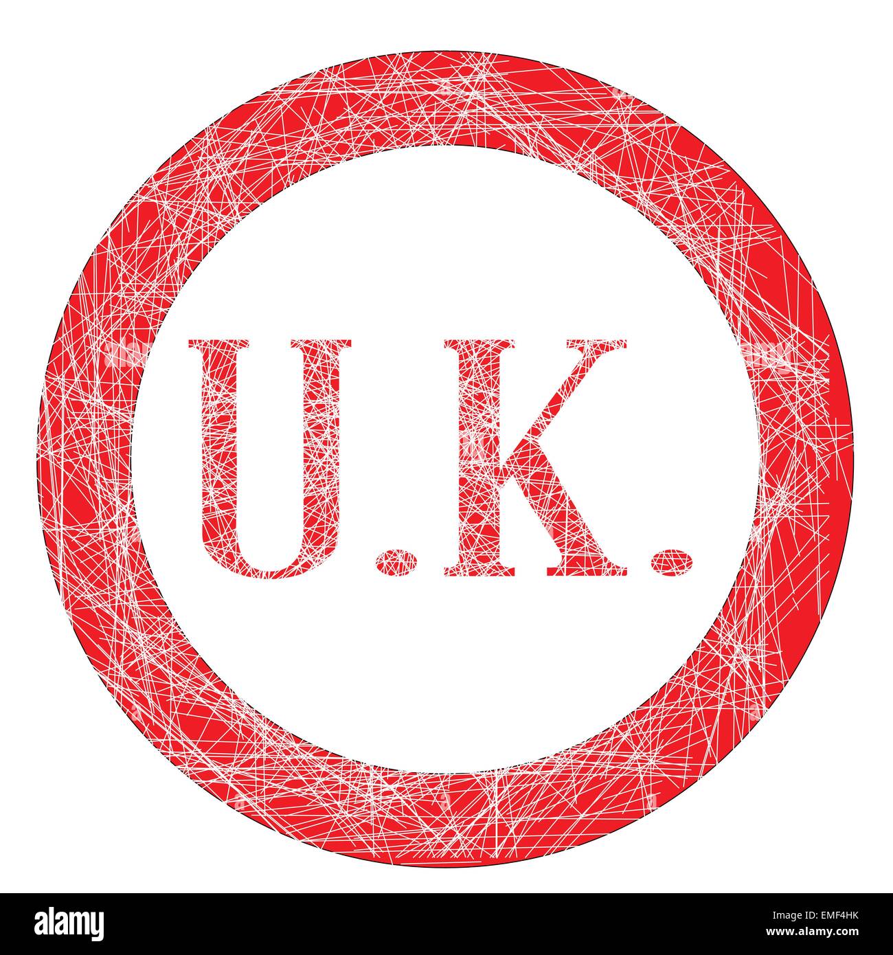 Stamp uk Stock Vector Images - Alamy