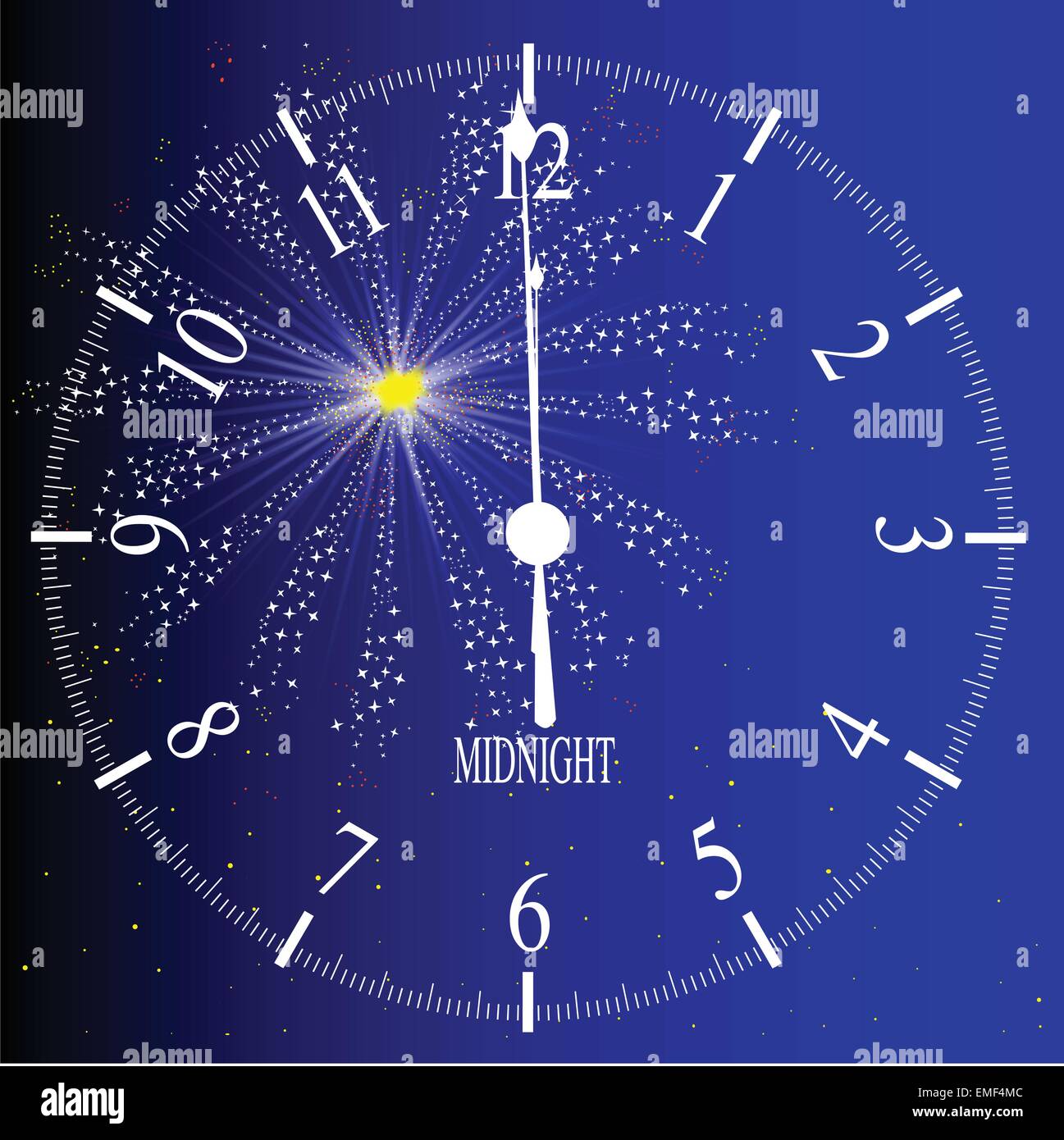 Midnight art Stock Vector Images - Alamy