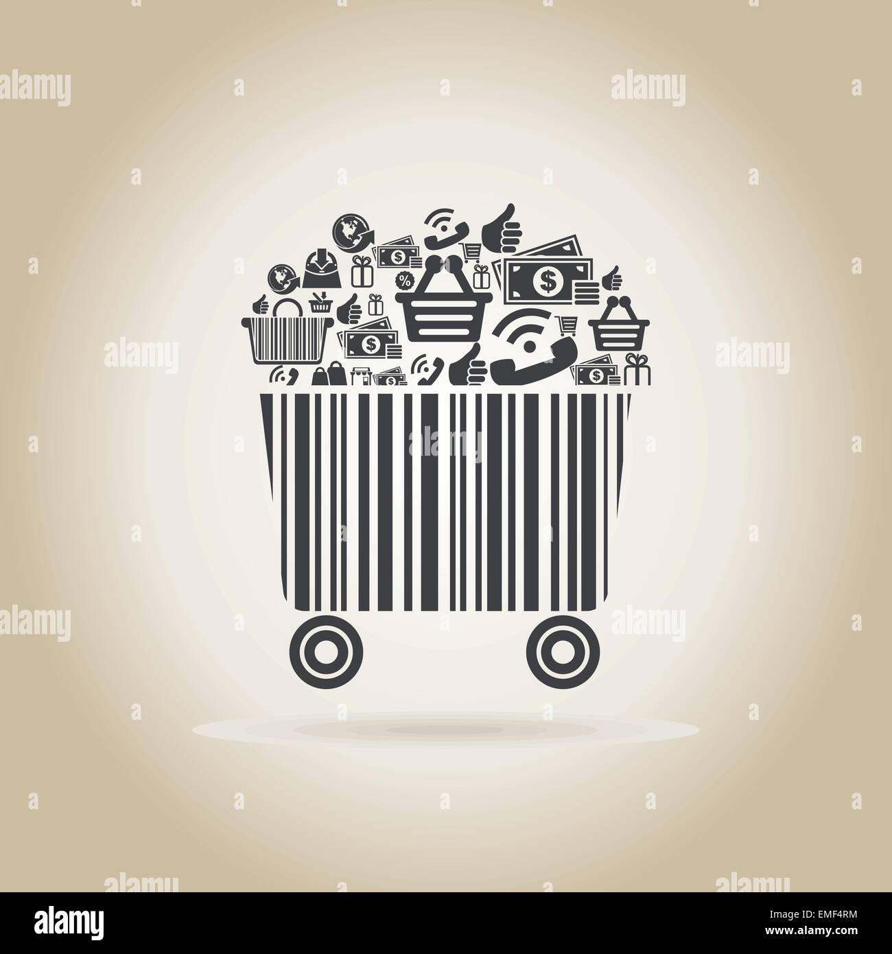 1 dollar shop Stock Vector Images - Alamy