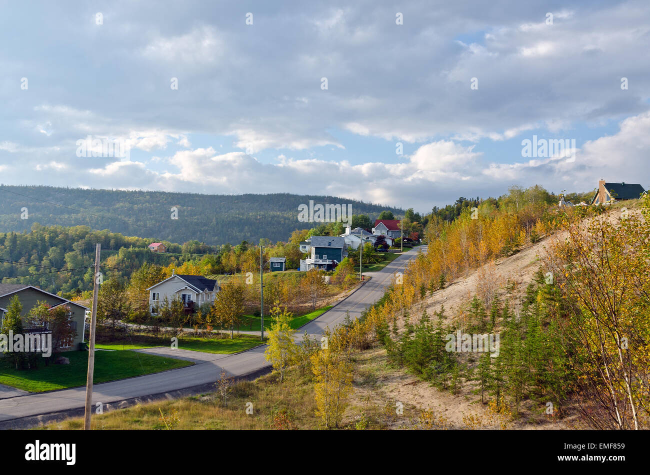 Canada road quebec autumn not highway hi-res stock photography and ...
