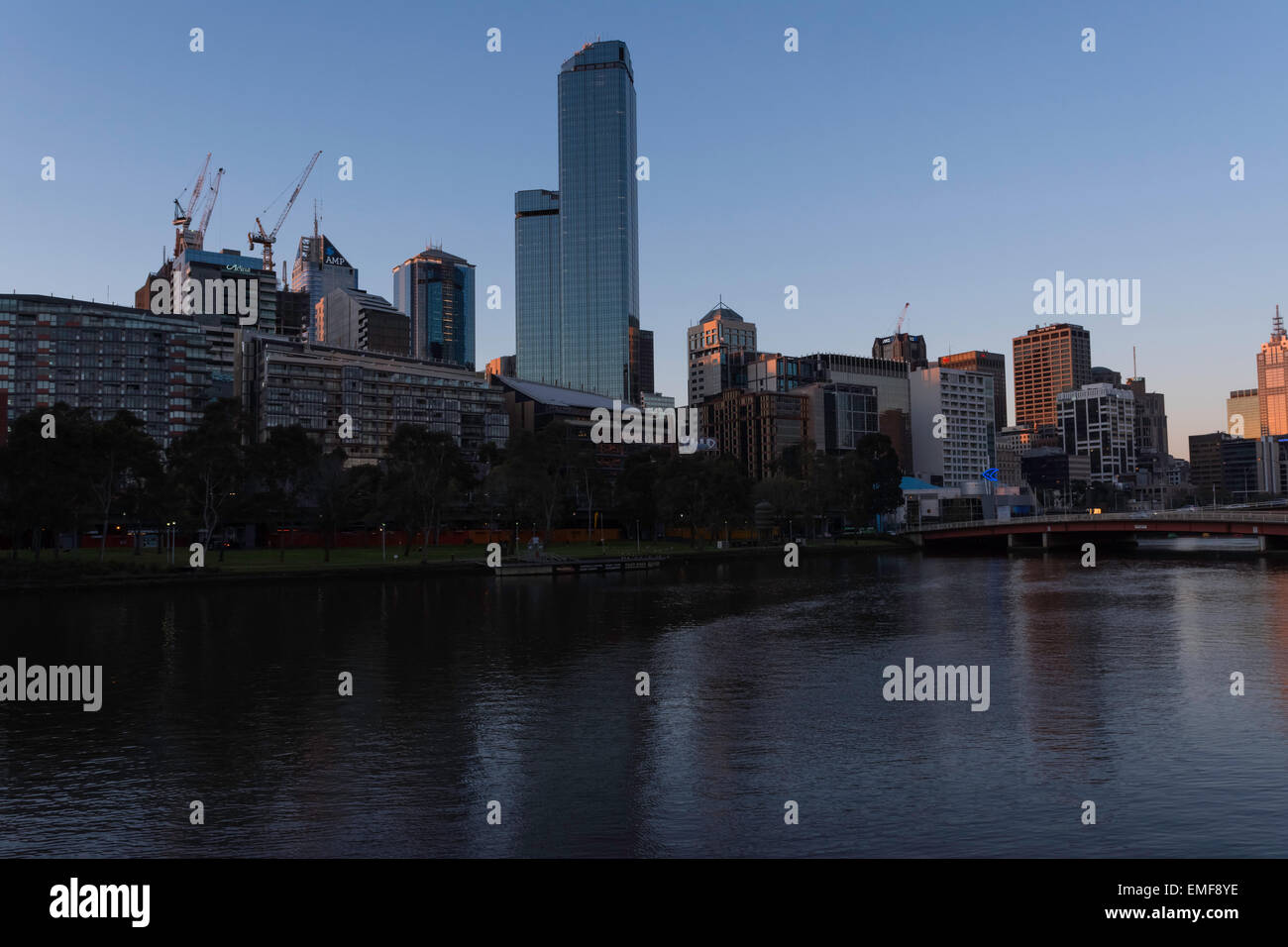 Skyline melbourne australia hi-res stock photography and images - Alamy