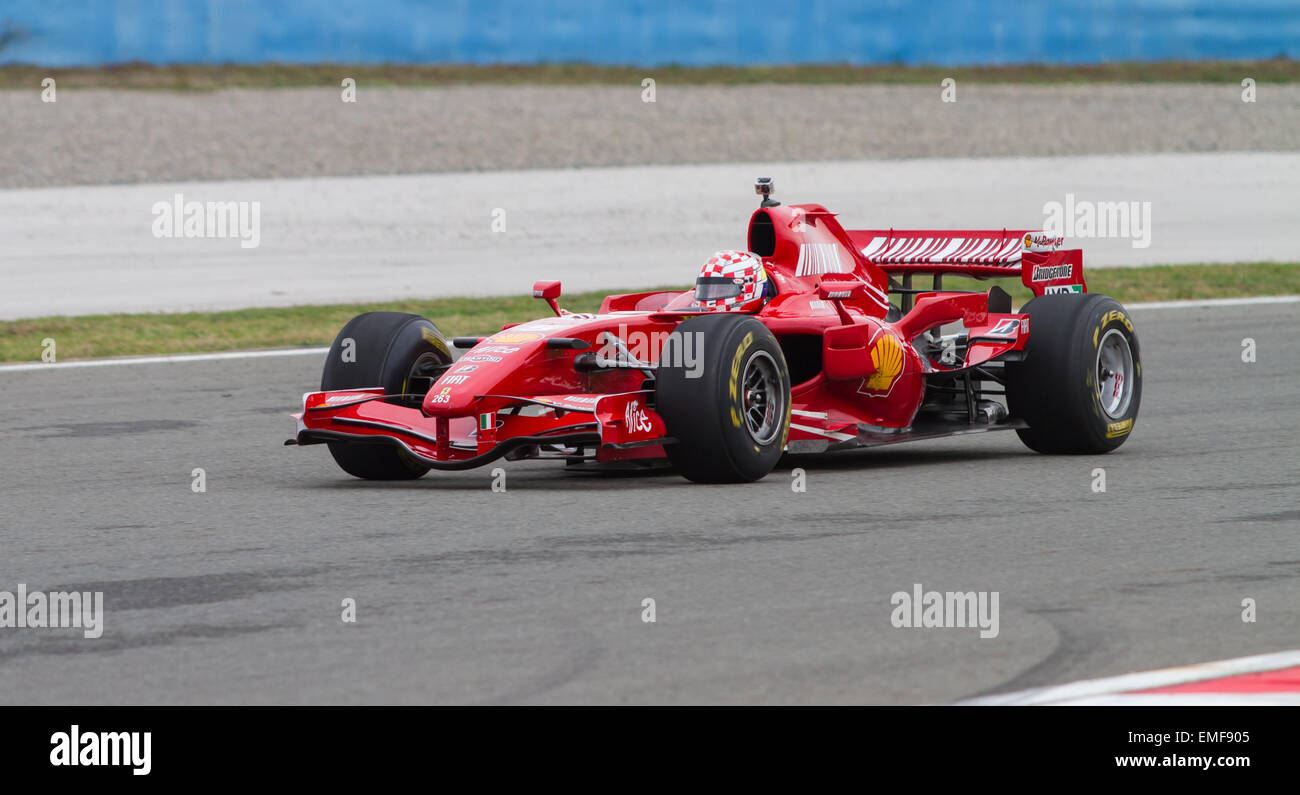 ISTANBUL TURKEY OCTOBER 26 2014 F1 Car F1 Clienti during Ferrari Racing ...