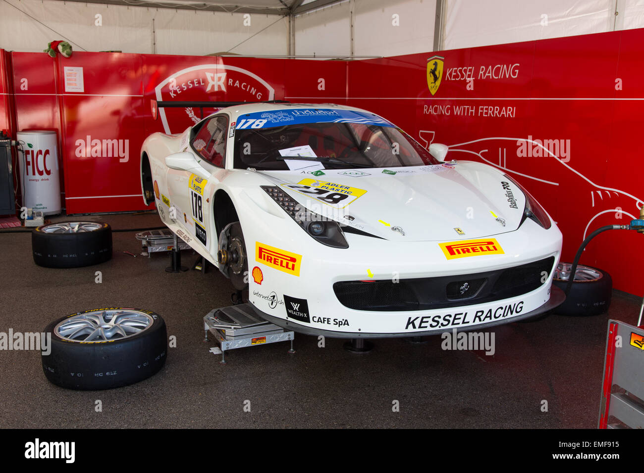 ISTANBUL, TURKEY - OCTOBER 25, 2014: Kessel Racing Team driver Peter ...
