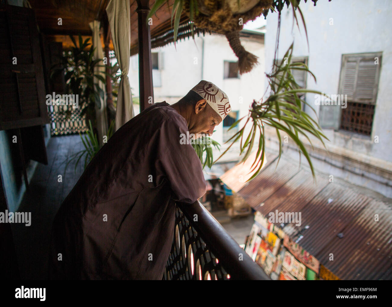 Farid Hamid, Man from Zanzibar. Model Released Stock Photo - Alamy