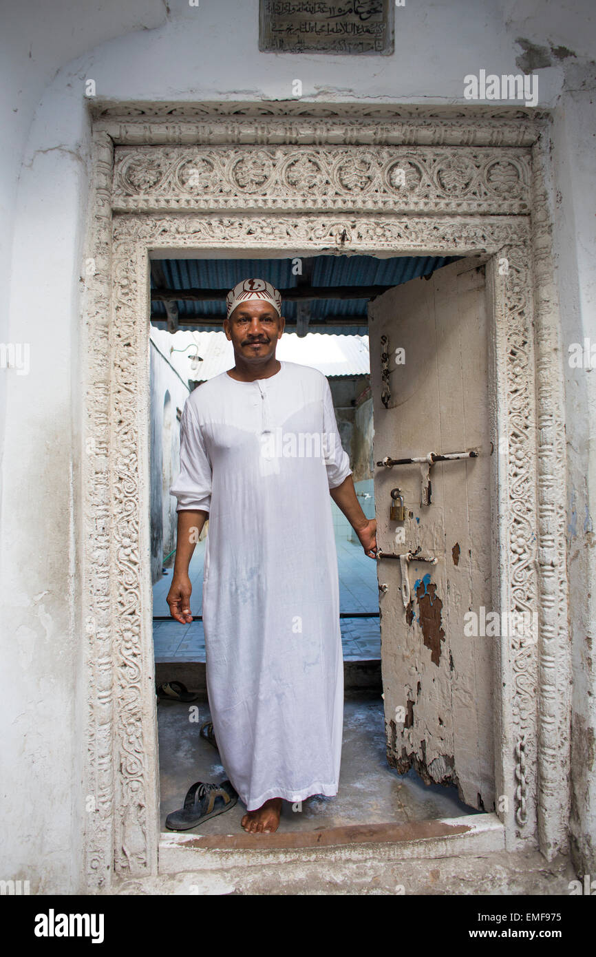 Farid Hamid, Man from Zanzibar. Model Released Stock Photo - Alamy