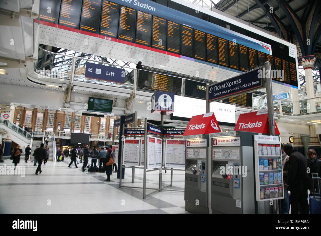 Xpress Train Tickets and timetable at Liverpool Street Station, London ...