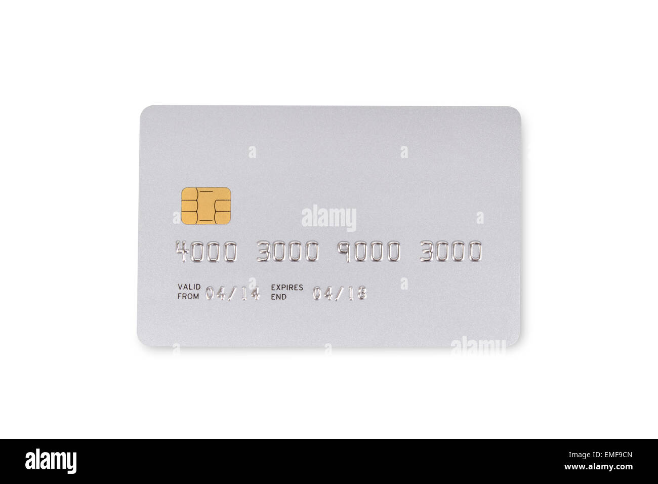 bank card on white background Stock Photo - Alamy