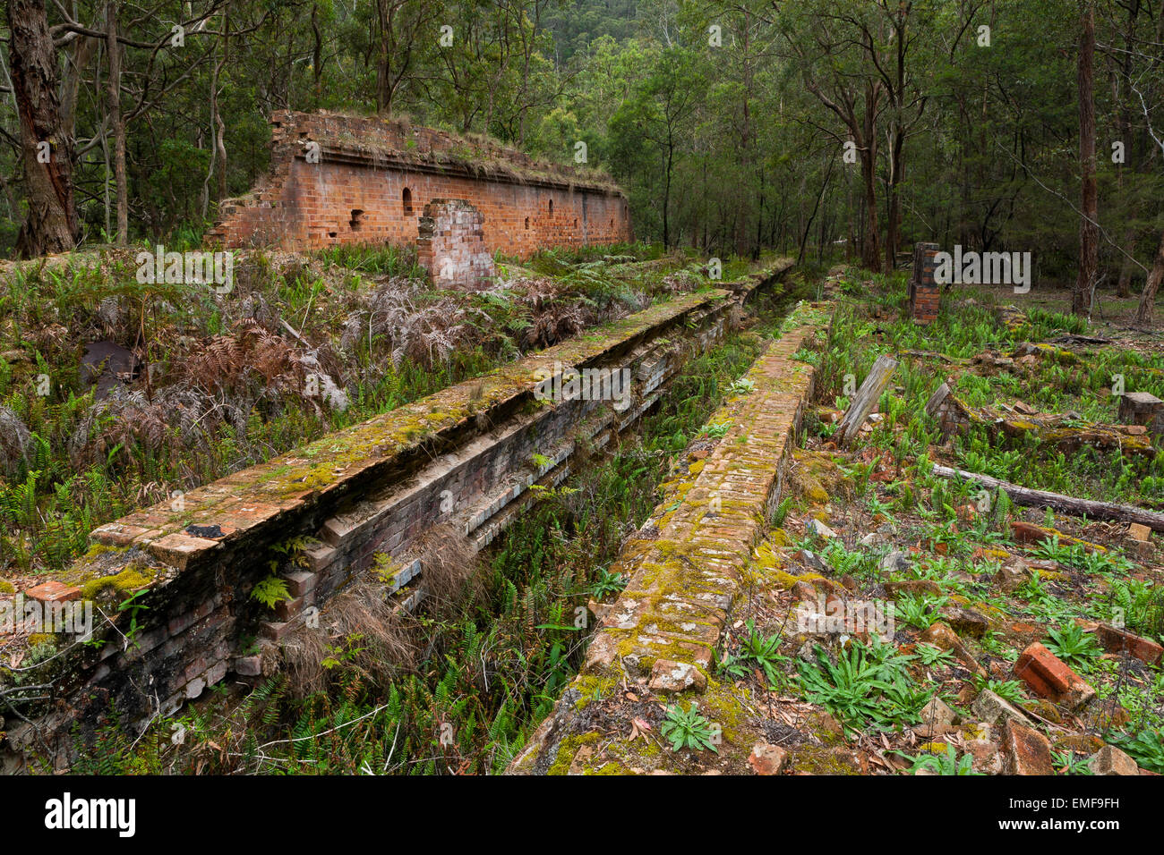 Shale Oil Refinery Ruins - Newnes - Wollemi National Park - NSW ...