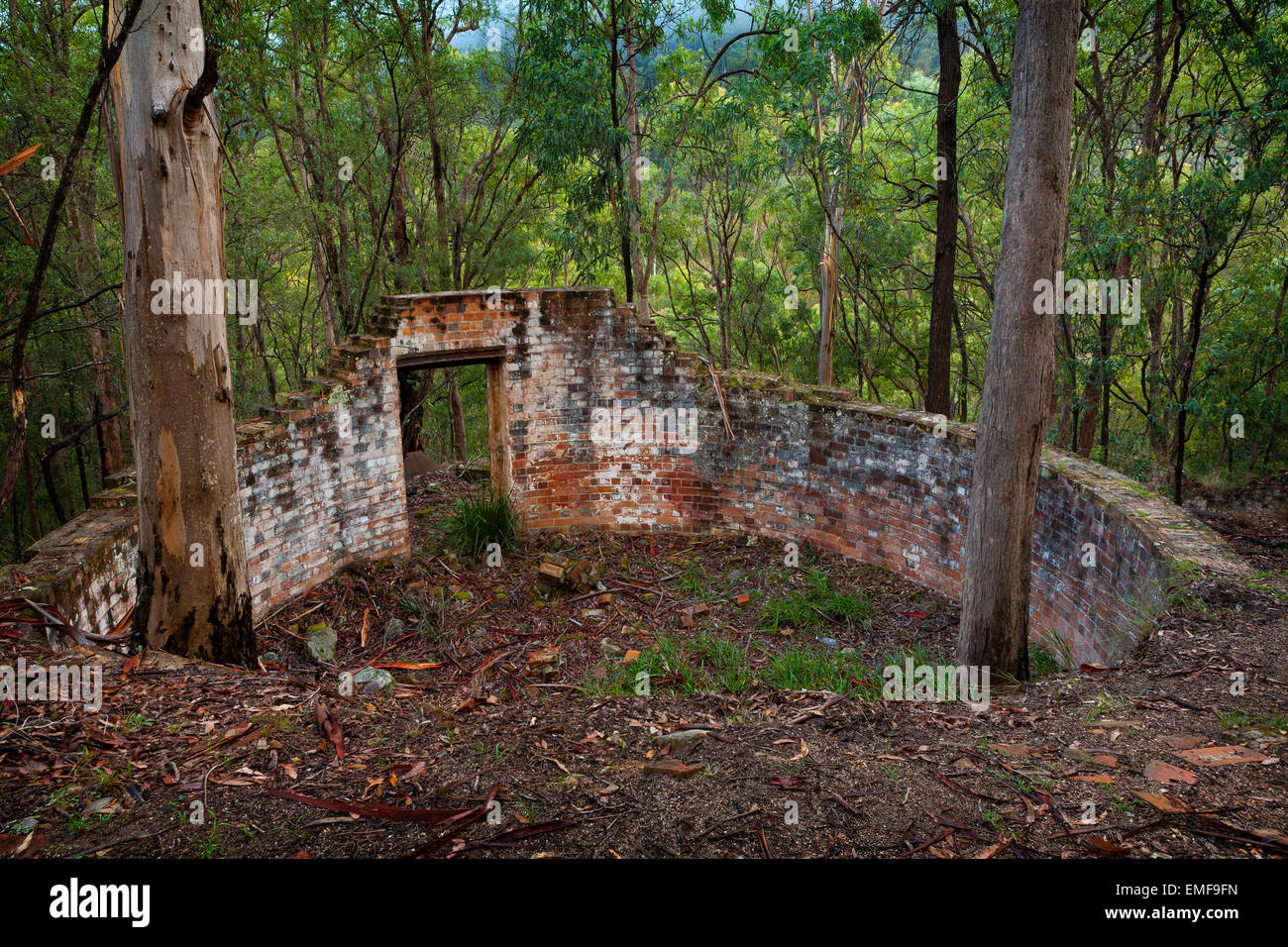 Shale Oil Refinery Ruins - Newnes - Wollemi National Park - NSW ...