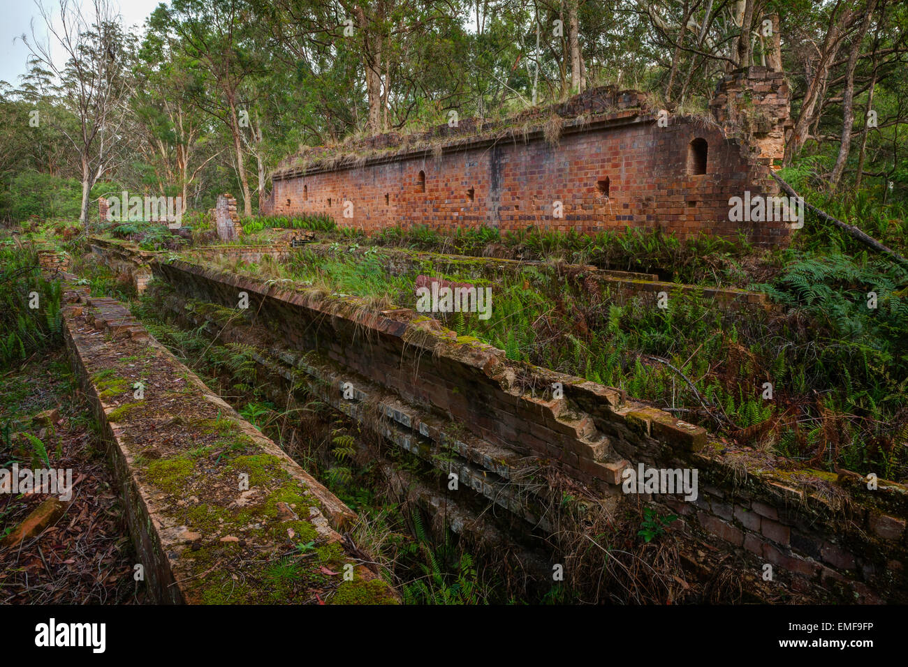 Shale Oil Refinery Ruins - Newnes - Wollemi National Park - NSW ...