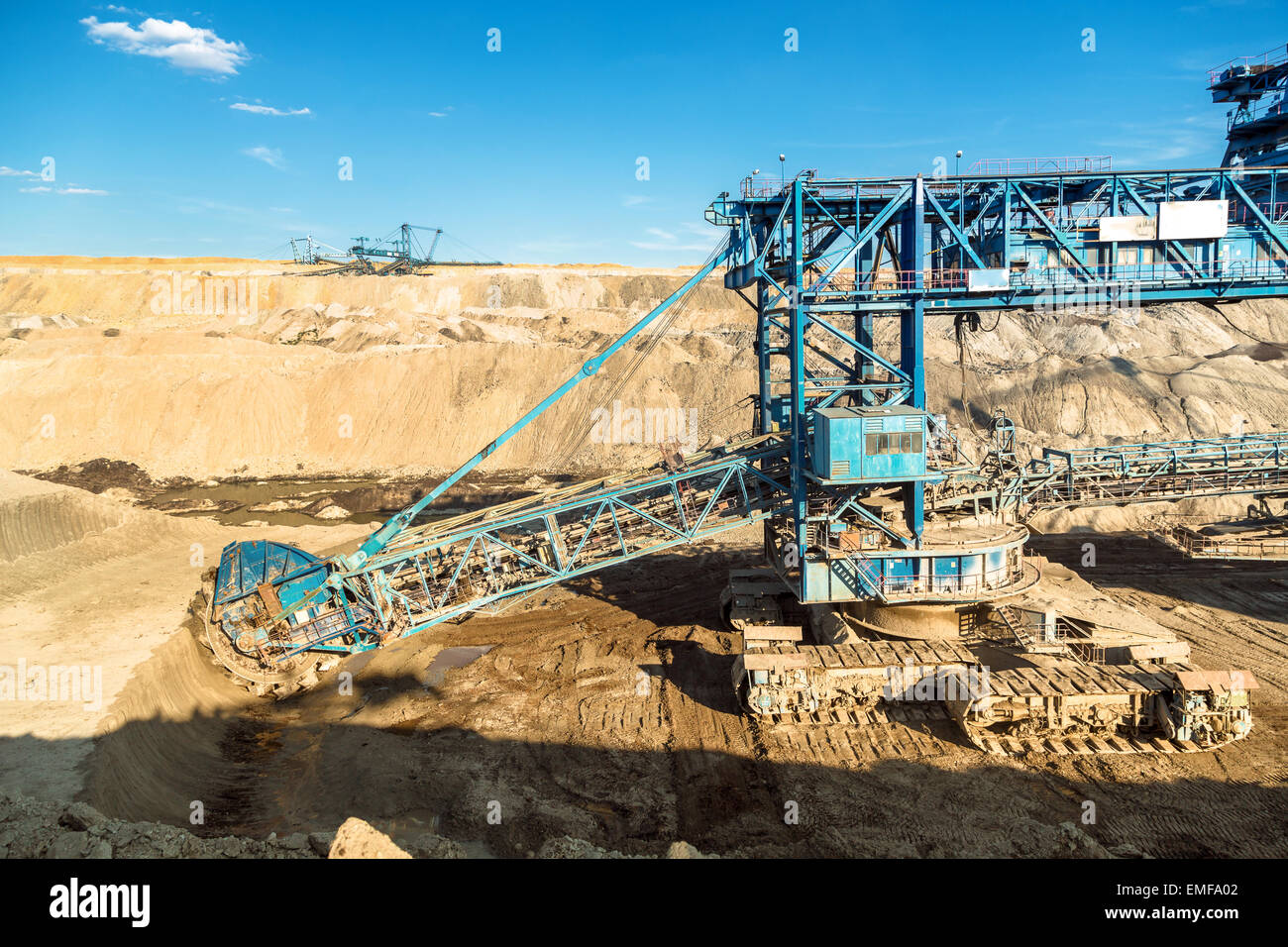 Mining machinery in the mine Stock Photo - Alamy
